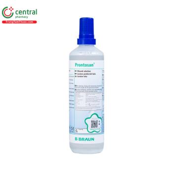 Dung dịch Prontosan Wound Solution làm sạch, kháng khuẩn, làm mềm vết ...
