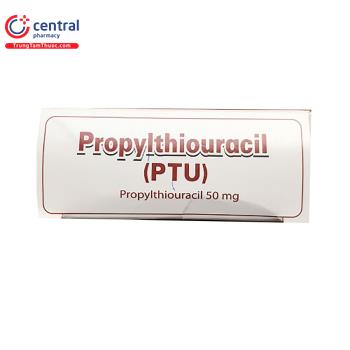 [CHÍNH HÃNG] Thuốc Propylthiouracil (PTU) trị tăng năng tuyến giáp