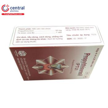 [CHÍNH HÃNG] Thuốc Propylthiouracil (PTU) trị tăng năng tuyến giáp