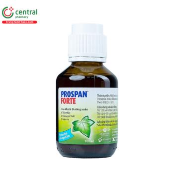 Siro Prospan Forte 100ml: Thuốc ho thảo dược giảm viêm phế quản