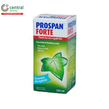 Siro Prospan Forte 100ml: Thuốc ho thảo dược giảm viêm phế quản