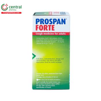 Siro Prospan Forte 100ml: Thuốc ho thảo dược giảm viêm phế quản