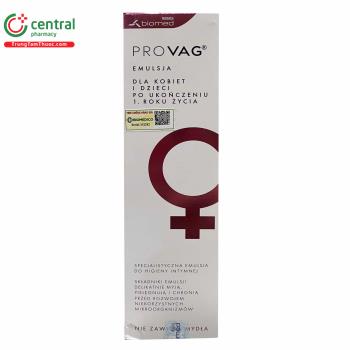 Nhũ tương Provag Emulsion - Dung dịch vệ sinh chống viêm phụ khoa