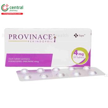 Thuốc Provinace 4mg điều trị tăng huyết áp và suy tim hiệu quả