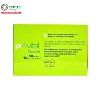Thuốc Provital Multivitamin bổ sung vitamin và khoáng chất cho cơ thể