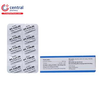 [CHÍNH HÃNG] Thuốc PT-Colin - Điều trị tai biến mạch máu não