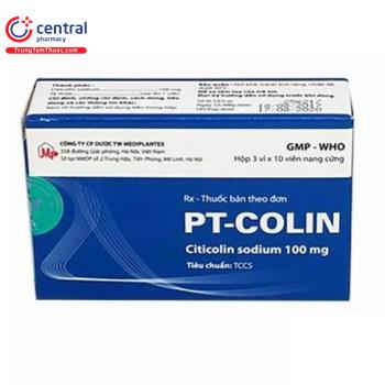 [CHÍNH HÃNG] Thuốc PT-Colin - Điều trị tai biến mạch máu não