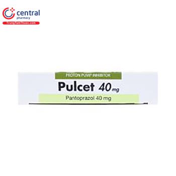 [CHÍNH HÃNG] Thuốc Pulcet 40mg giải pháp điều trị viêm loét dạ dày