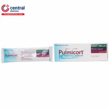 Thuốc Pulmicort Respules 500mcg/2ml - điều trị viêm khí, phế quản