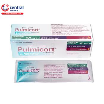 Thuốc Pulmicort Respules 500mcg/2ml - điều trị viêm khí, phế quản