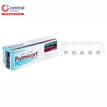 Thuốc Pulmicort Respules 500mcg/2ml - điều trị viêm khí, phế quản
