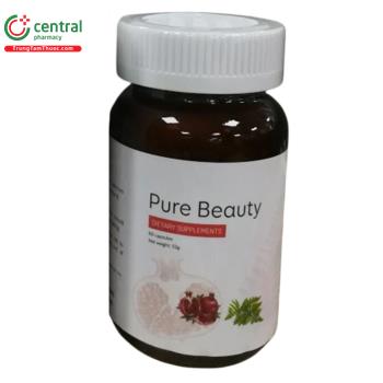 Thuốc Pure Beauty giúp trắng sáng da, chống lão hóa, chống nắng
