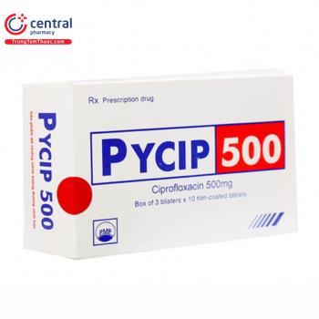 Thuốc Pycip 500 - Thuốc kháng sinh điều trị nhiễm khuẩn
