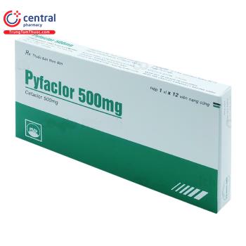 [CHÍNH HÃNG] Thuốc Pyfaclor 500mg điều trị nhiễm khuẩn