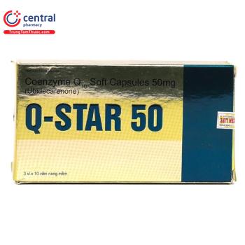 [CHÍNH HÃNG] Thuốc Q-Star 50 hỗ trợ tim mạch khoẻ mạnh