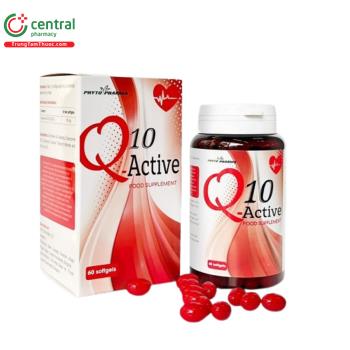 Thuốc Q10-Active bổ sung Coenzyme Q10, bảo vệ sức khỏe tim mạch