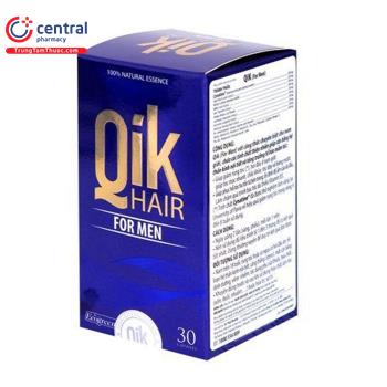 [CHÍNH HÃNG] Thuốc Qik Hair For Men - kích thích mọc tóc cho nam