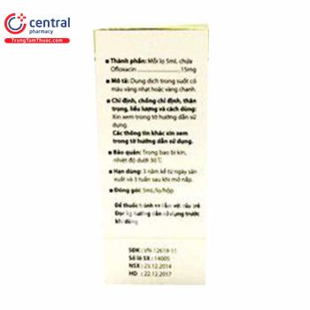 [CHÍNH HÃNG] Thuốc Quinovid Eye Drops: Thuốc điều trị nhiễm trùng mắt