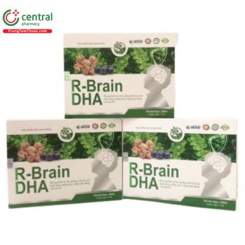 Thuốc R-Brain DHA bổ sung dinh dưỡng, tăng cường phát triển não bộ