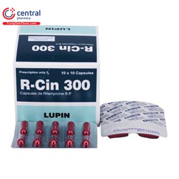 [CHÍNH HÃNG] Thuốc R-Cin 300 điều trị các thể lao, phong, nhiễm khuẩn