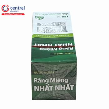 [CHÍNH HÃNG] Nước ngậm Răng Miệng Nhất Nhất: review, giá