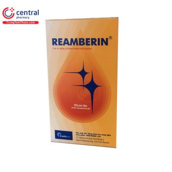 Thuốc Reamberin 400ml: Chỉ định, liều dùng và lưu ý sử dụng