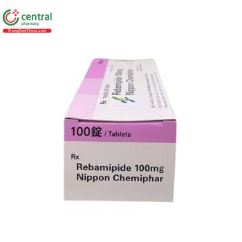 Thuốc Rebamipide 100mg Nippon Chemiphar điều trị viêm loét dạ dày