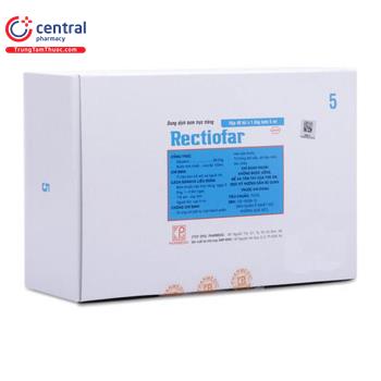 [CHÍNH HÃNG] Thuốc Rectiofar 5ml - Thuốc nhuận tràng điều trị táo bón