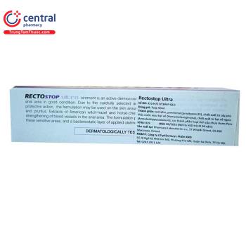 Thuốc bôi trĩ Rectostop co búi trĩ nhanh chóng, an toàn cho bà bầu