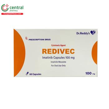 Thuốc Redivec 100mg điều trị bệnh bạch cầu mạn tính