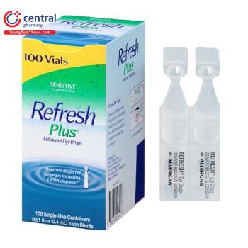 Thuốc Refresh Plus (Hộp 100 tép): tác dụng, cách dùng, giá bán