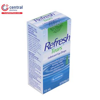 Thuốc Refresh Tears 0.5% 15ml: Cách dùng, liều dùng, lưu ý sử dụng