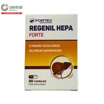 Regenil Hepa Forte - tăng cường chức năng gan, ngăn ngừa gan nhiễm mỡ