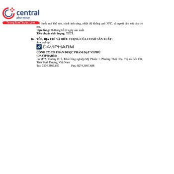 [CHÍNH HÃNG] Thuốc Reinal 10mg - điều trị đau nửa đầu