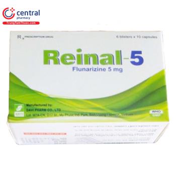 [CHÍNH HÃNG] Thuốc Reinal-5 - Điều trị các triệu chứng thần kinh