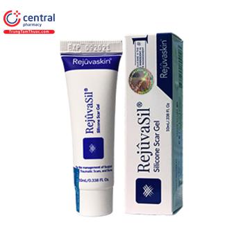 Thuốc Rejuvasil Silicone Scar Gel 10ml đánh bay sẹo lồi, sẹo lâu năm