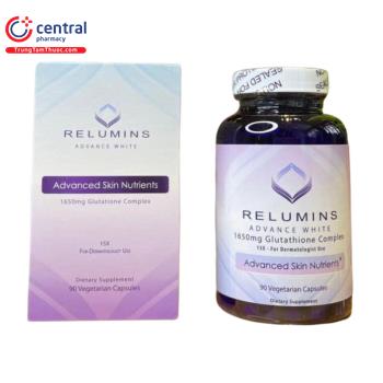 Thuốc Relumins Advance White ngừa lão hóa, làm trắng, cấp ẩm cho da