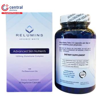 Thuốc Relumins Advance White ngừa lão hóa, làm trắng, cấp ẩm cho da