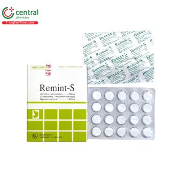 Thuốc Remint-S - Làm dịu các triệu chứng do tăng acid dạ dày hiệu quả