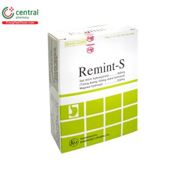Thuốc Remint-S - Làm dịu các triệu chứng do tăng acid dạ dày hiệu quả