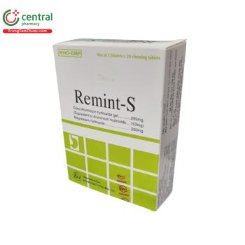 Thuốc Remint-S - Làm dịu các triệu chứng do tăng acid dạ dày hiệu quả