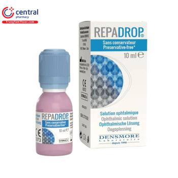 Nước nhỏ mắt RepaDrop 10ml - Hiệu quả dưỡng ẩm, giảm kích ứng mắt