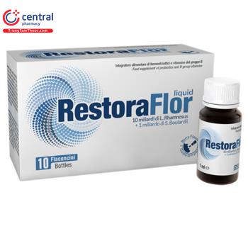Thuốc RESTORAFLOR LIQUID hỗ trợ cải thiện hệ vi sinh đường ruột