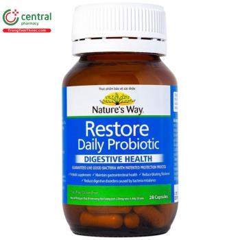 Thuốc Restore Daily Probiotic Nature's Way - Giúp hệ tiêu hóa khỏe