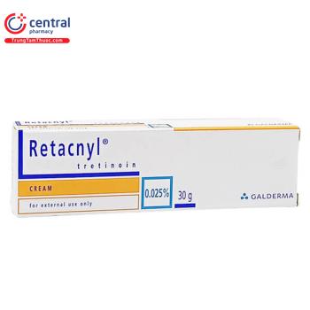 [CHÍNH HÃNG] Kem trị mụn Retacnyl 0,025% - Sạch ngay trứng cá