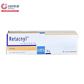 [CHÍNH HÃNG] Thuốc Retacnyl 0.05% bay mụn trứng cá, hết sần trên da