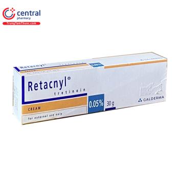 [CHÍNH HÃNG] Thuốc Retacnyl 0.05% bay mụn trứng cá, hết sần trên da