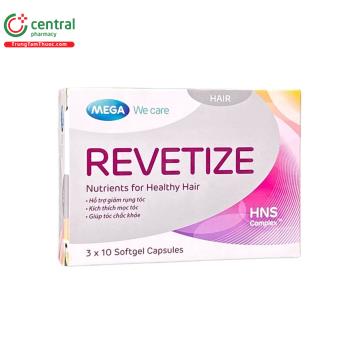 Thuốc Revetize - Giải pháp giảm rụng tóc và dưỡng tóc chắc khỏe