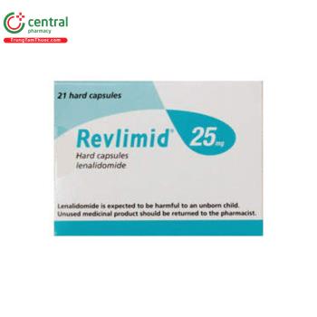 Thuốc Revlimid (Lenalidomide) 25mg trị u tuỷ giá bao nhiêu?