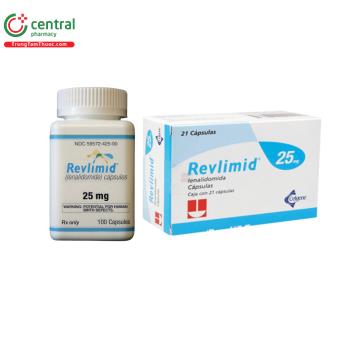 Thuốc Revlimid (Lenalidomide) 25mg trị u tuỷ giá bao nhiêu?